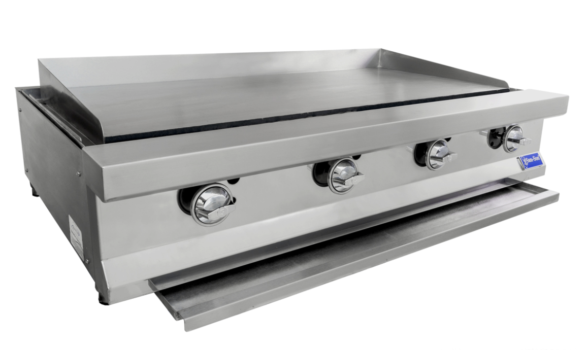 Plancha profesional de 3 SSPS48 sanson – Reccom Refrigeración Comercial